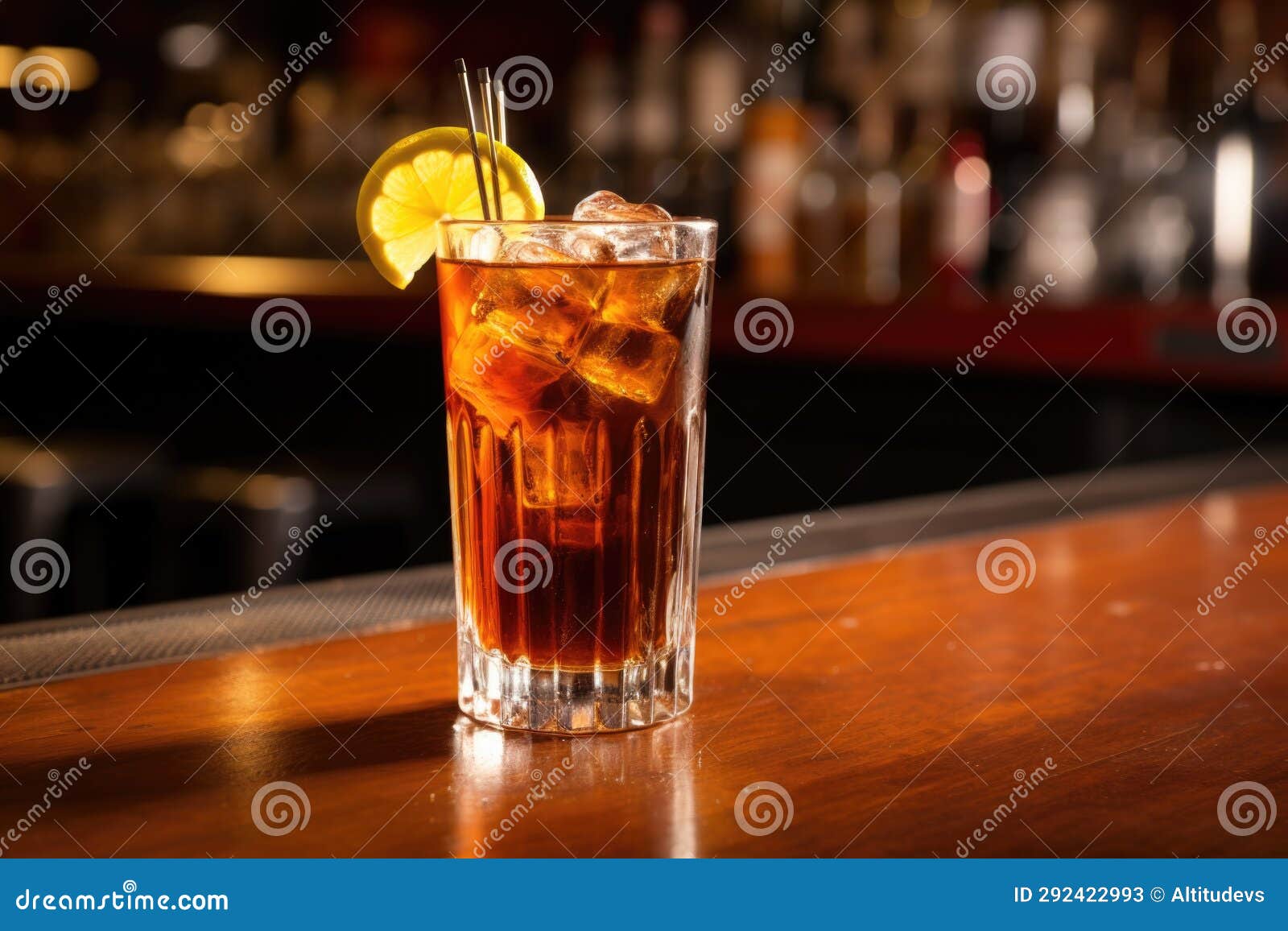 Root Beer Resting on a Bar Counter Stock Image - Image of beer, counter ...