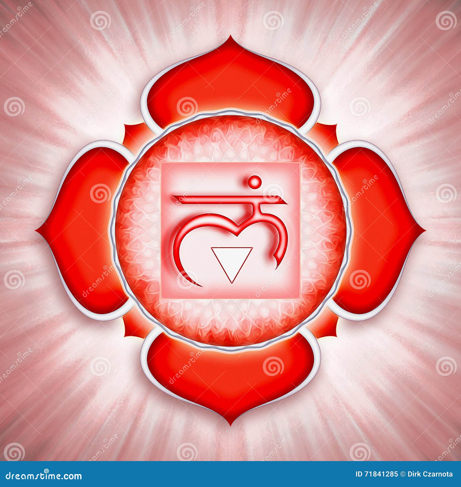 3 Root Chakra Symbols On Transparent Background Stock Image ...