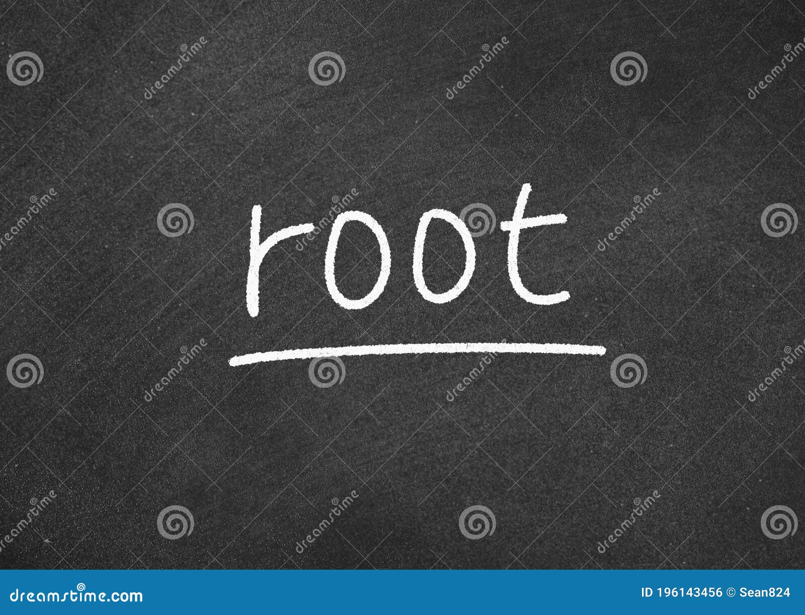 Root stock photo. Image of word, background, education - 196143456