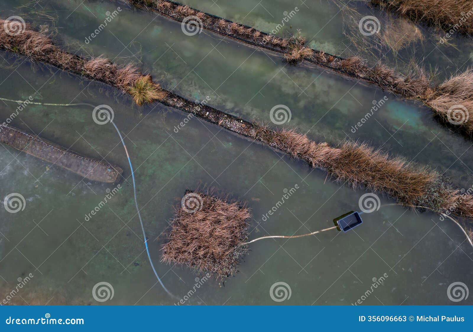 Root Filter is Filled with Fine Gravel, Over Which Water Flows from ...