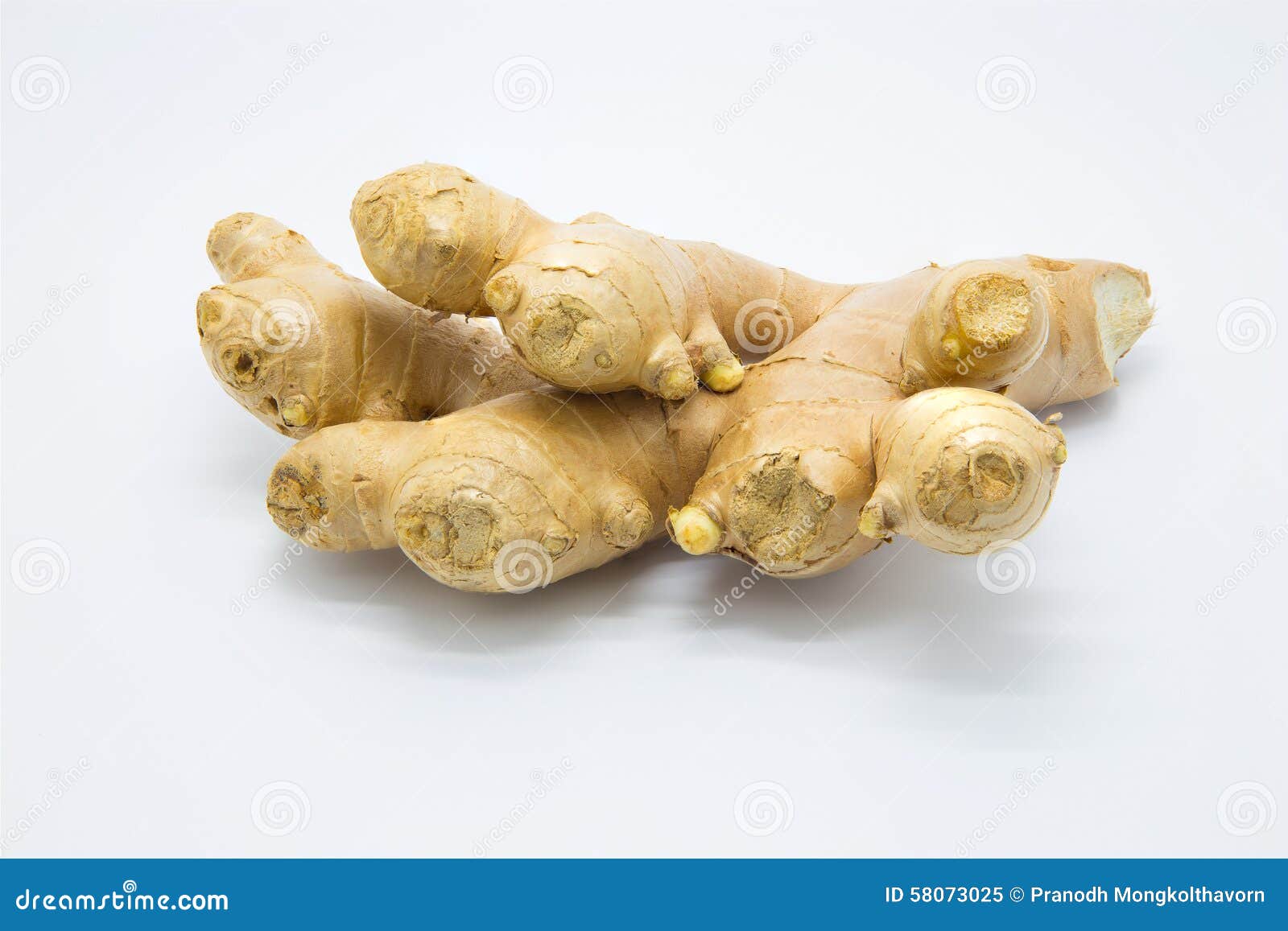 Root ginger on white stock image. Image of macro, ingredient - 58073025