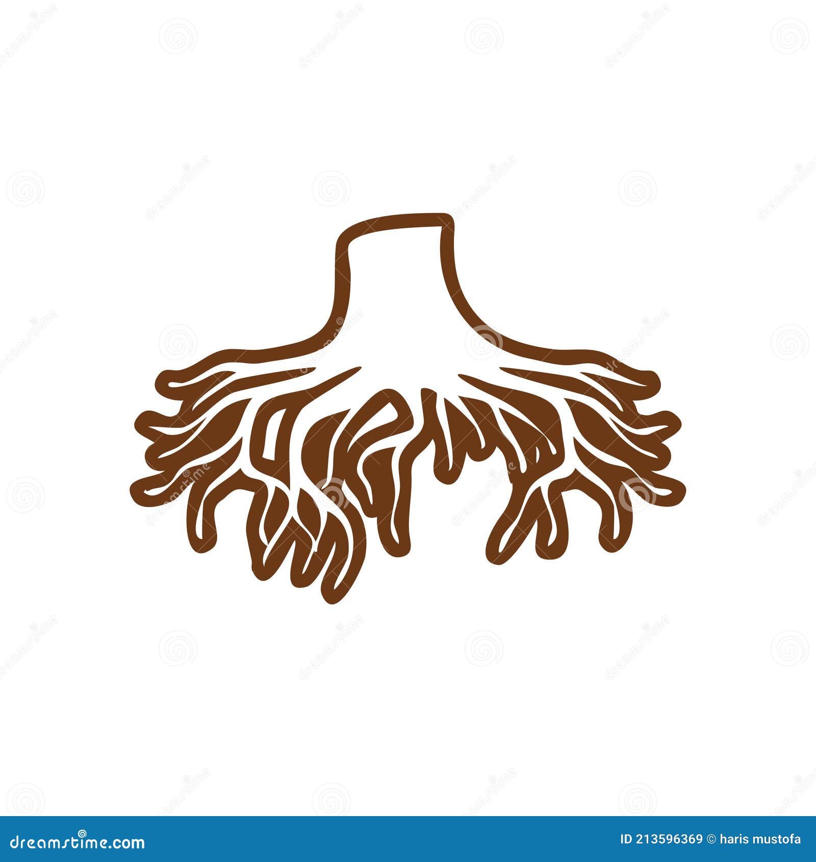 Root Icon Design Template Vector Isolated Stock Illustration ...