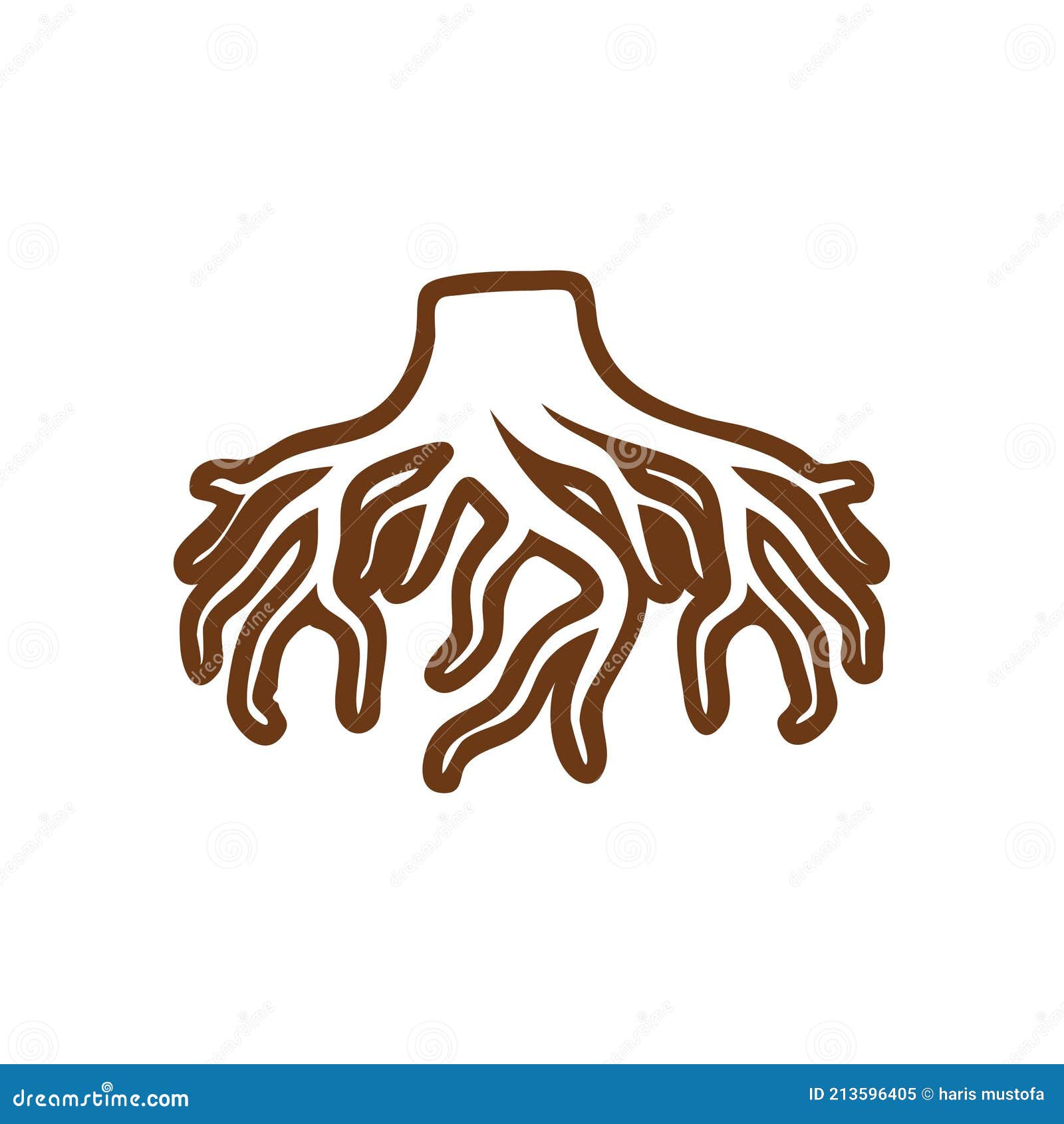 Root Icon Design Template Vector Isolated Stock Illustration ...