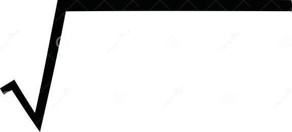 Root icon maths stock vector. Illustration of equation - 107207713