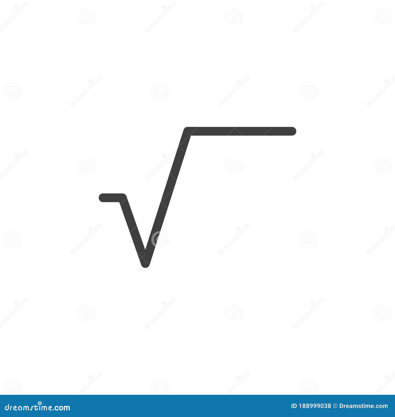 Root Math Sign Icon. One of the Collection Icons for Websites, Web ...