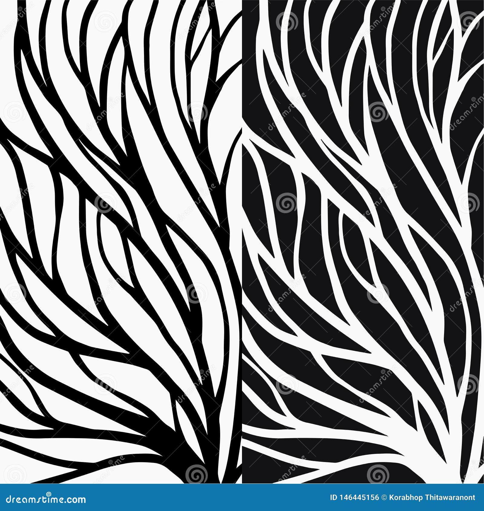 Root Pattern Illustration for Textile and Printing Stock Vector ...