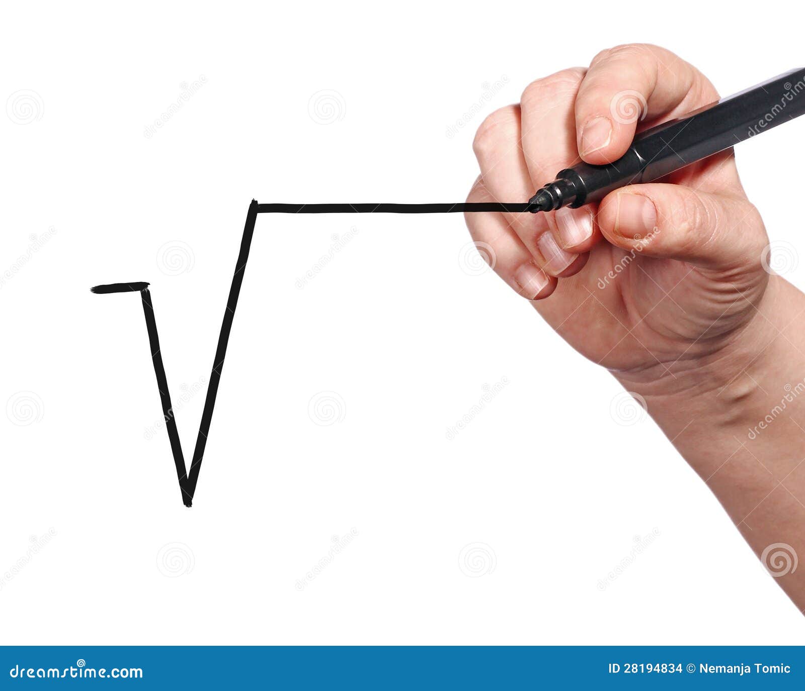 Root Symbol stock photo. Image of white, drawing, science - 28194834