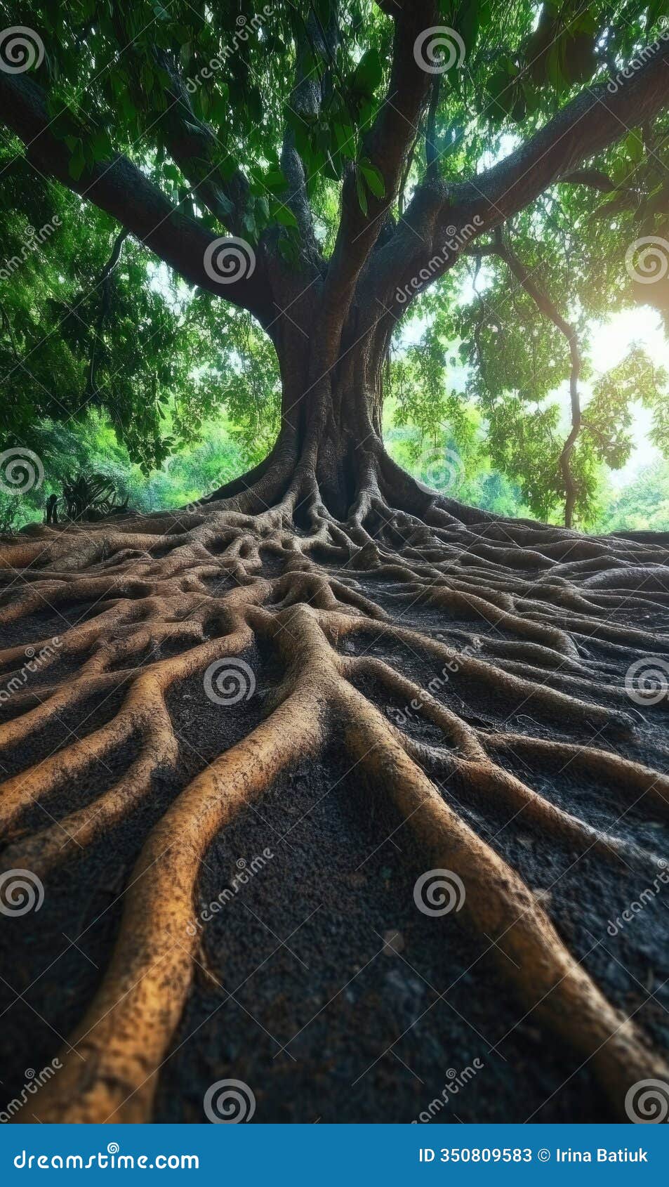 Root System - Complex Underground Structure, Enhancing Water Absorption ...