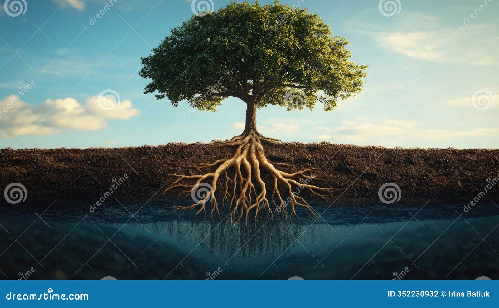 Root System - Complex Underground Structure, Enhancing Water Absorption ...