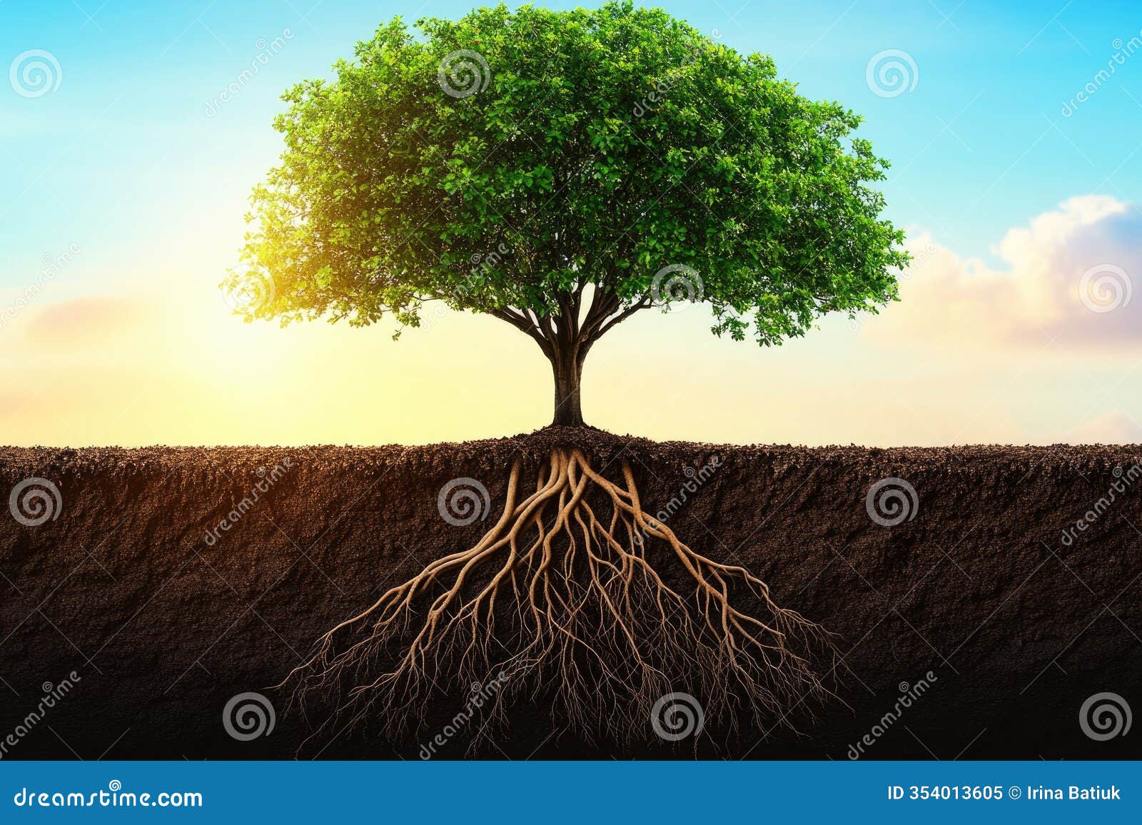 Root System - Complex Underground Structure, Enhancing Water Absorption ...