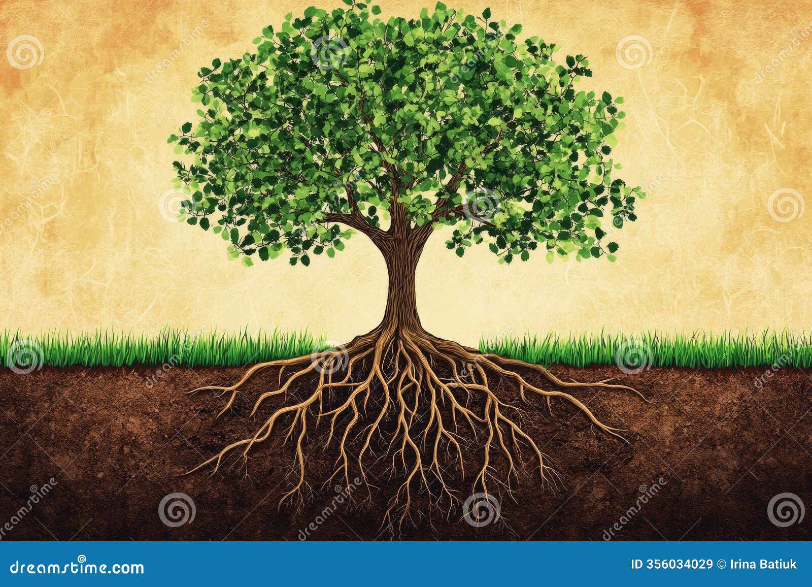 Root System - Complex Underground Structure, Enhancing Water Absorption ...
