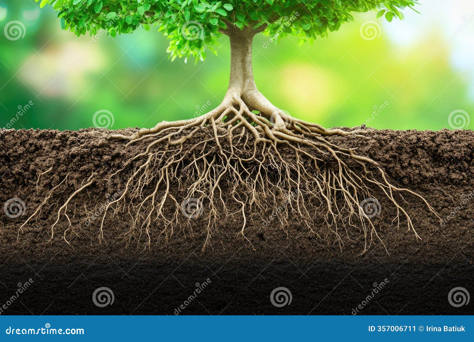 Root System - Complex Underground Structure, Enhancing Water Absorption ...