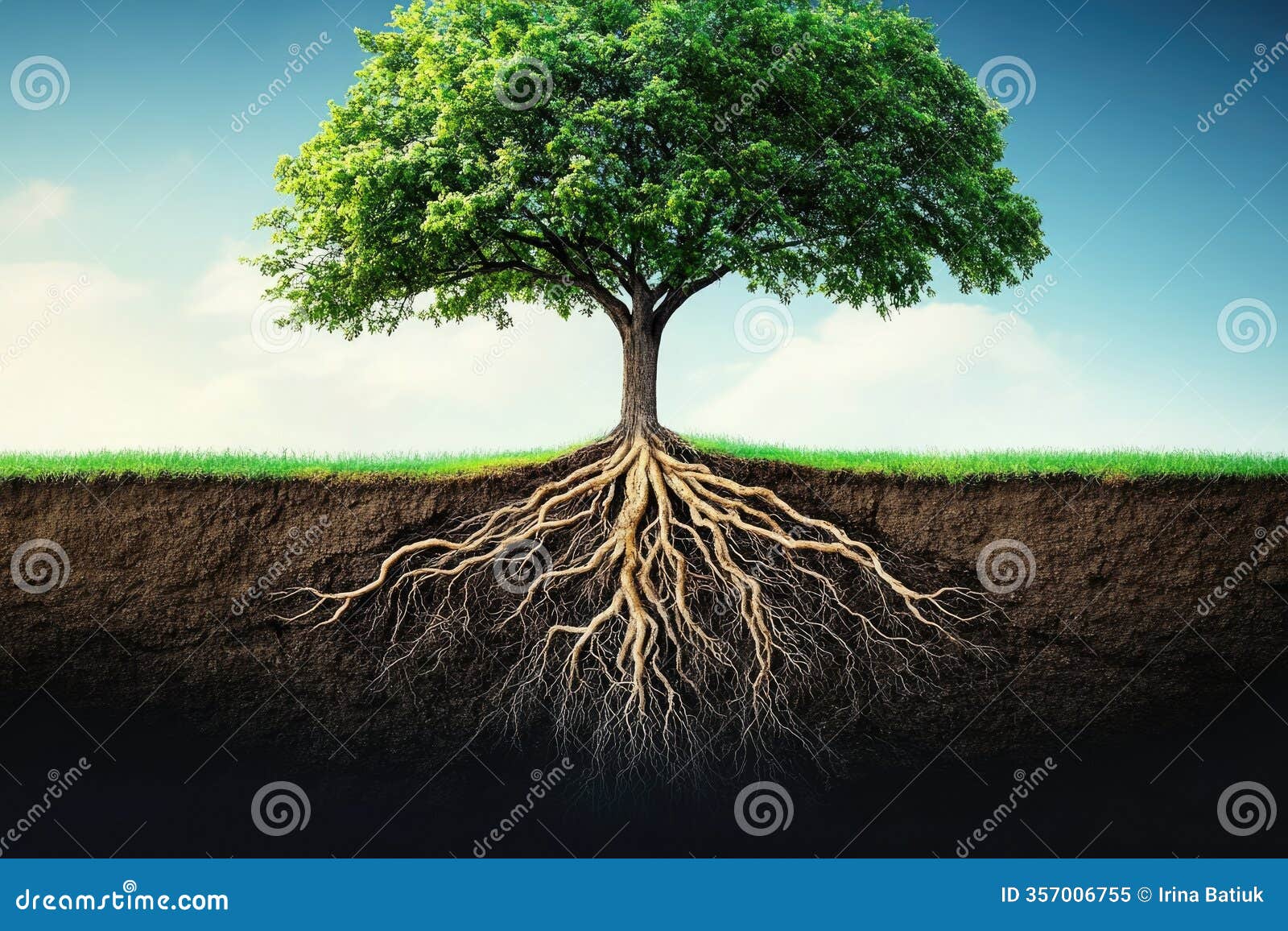 Root System - Complex Underground Structure, Enhancing Water Absorption ...