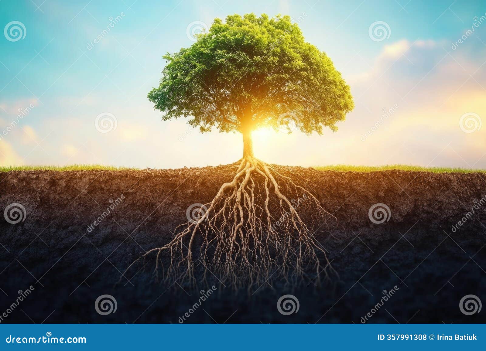 Root System - Complex Underground Structure, Enhancing Water Absorption ...