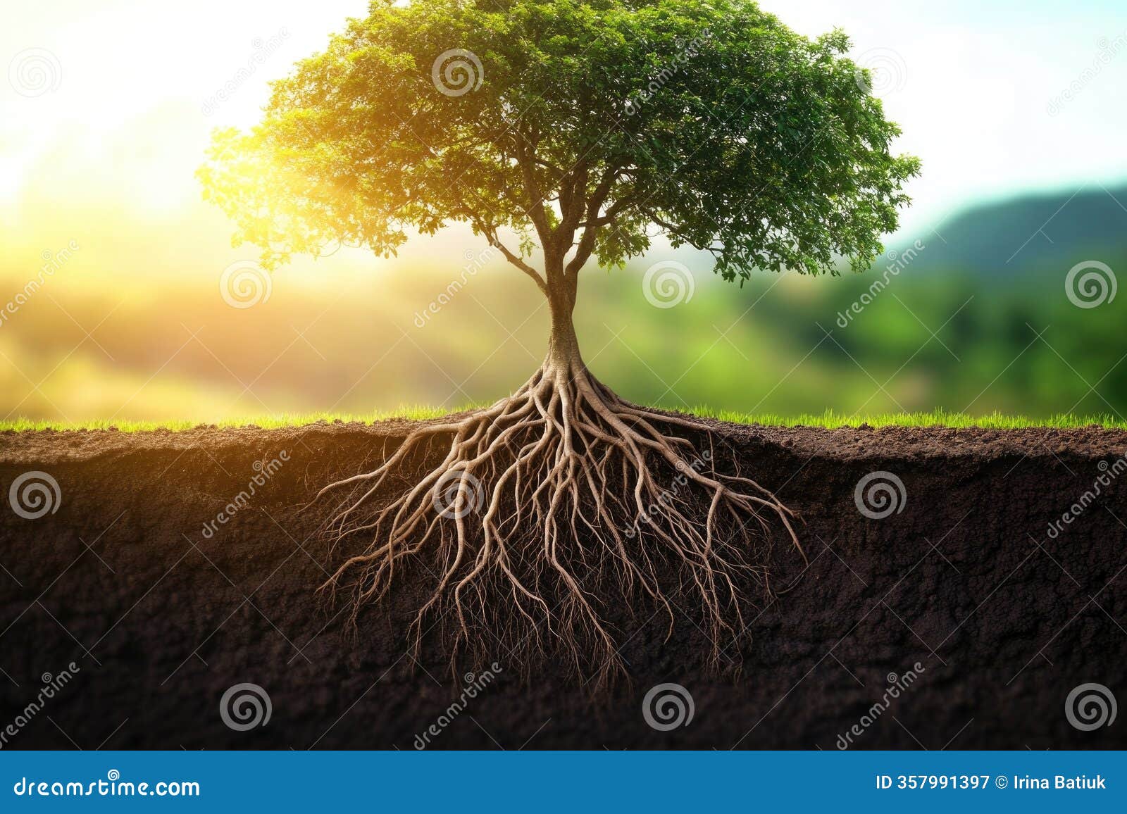 Root System - Complex Underground Structure, Enhancing Water Absorption ...