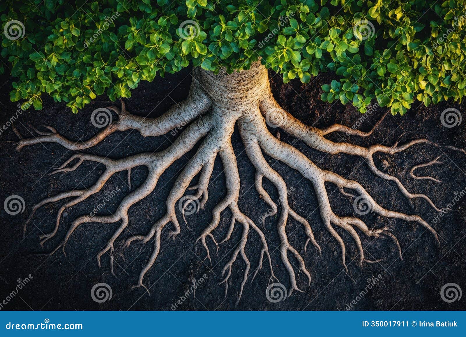 Root System - Complex Underground Structure, Enhancing Water Absorption ...