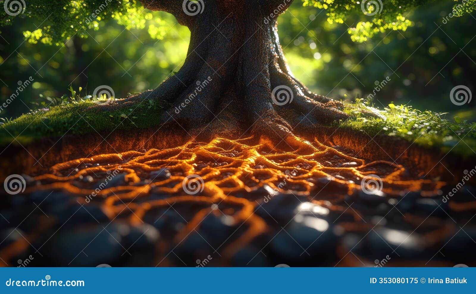 Root System - Complex Underground Structure, Enhancing Water Absorption ...
