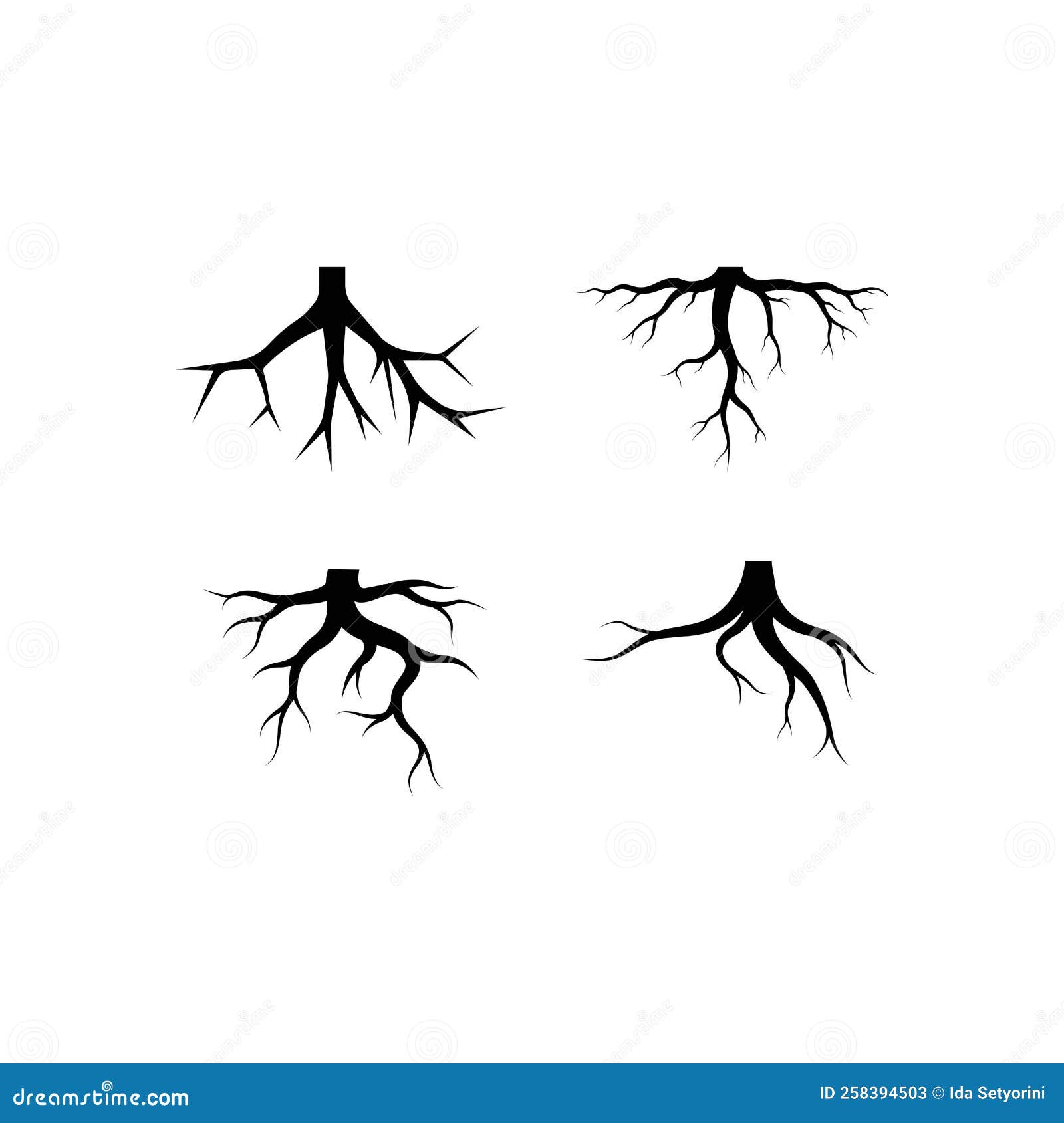 Root vector logo stock illustration. Illustration of root - 258394503