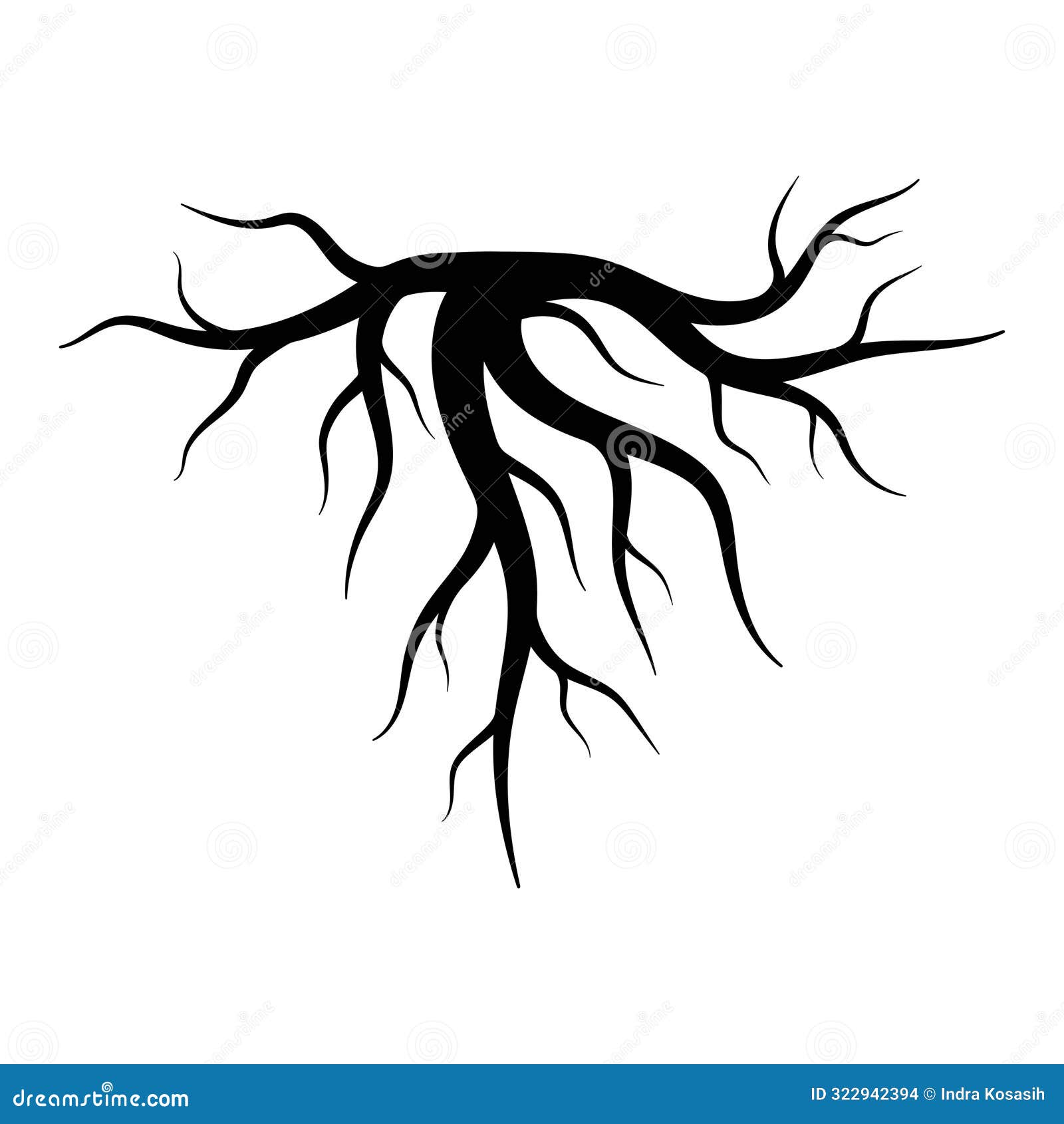 Root Vector Illustration Template Design,simple Illustration Stock ...