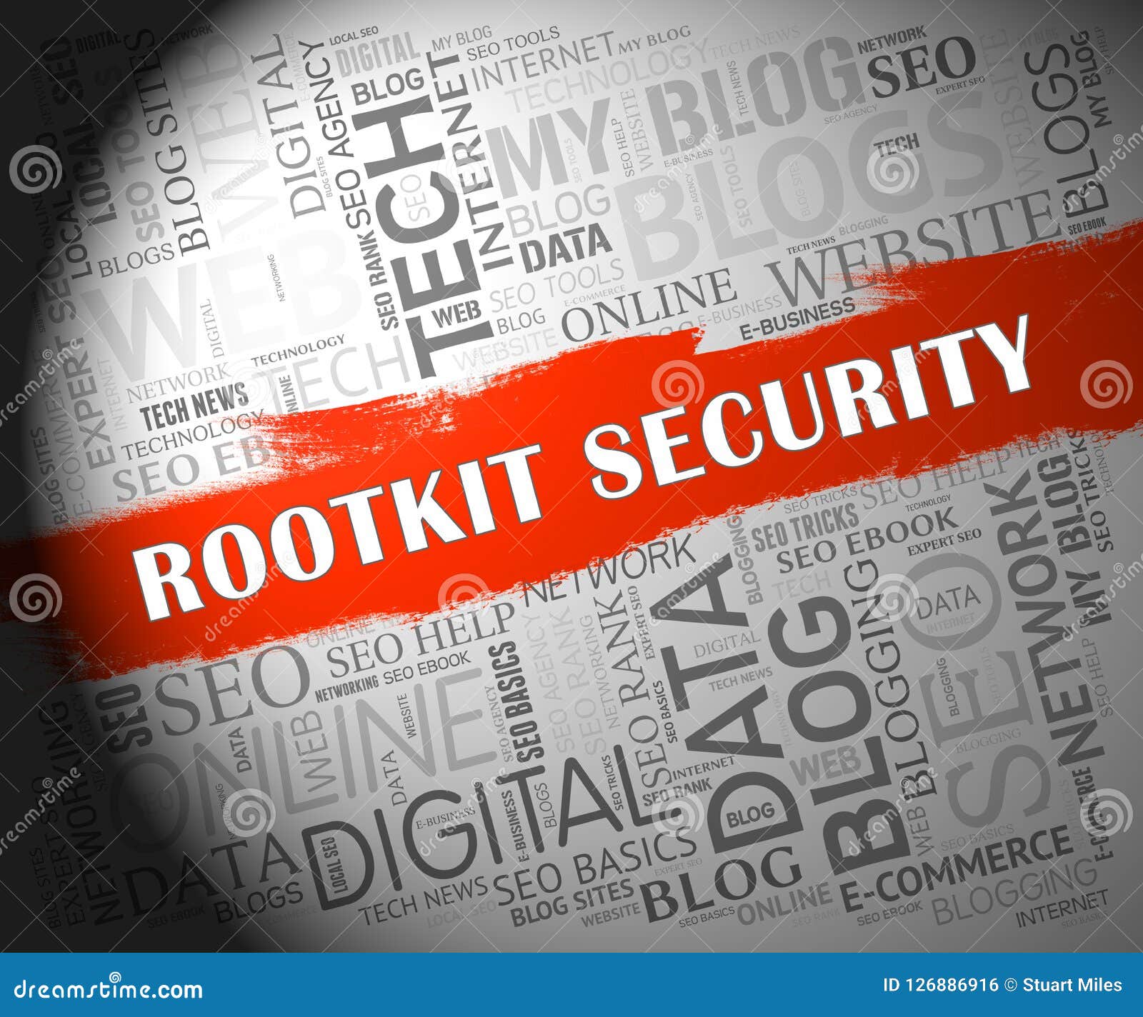Rootkit Security Data Hacking Protection 2d Illustration Stock ...