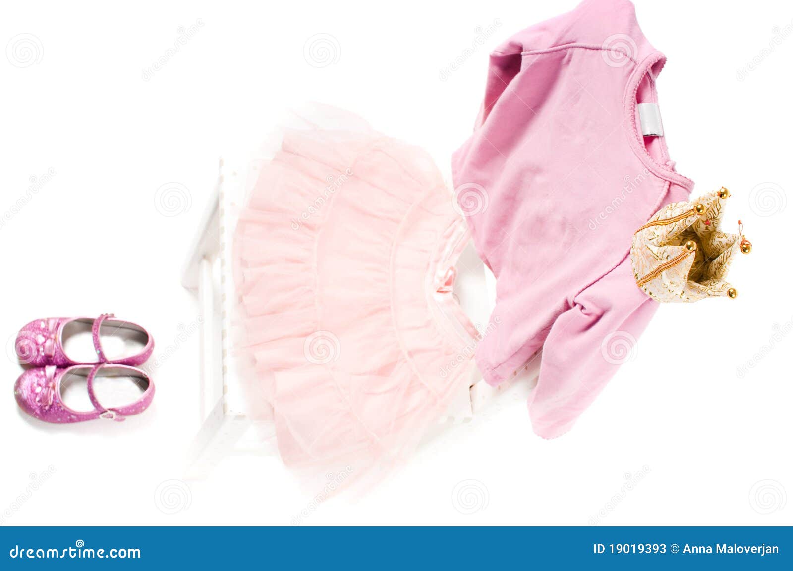 Ropa de la princesa imagen de archivo. Imagen de ropas - 19019393