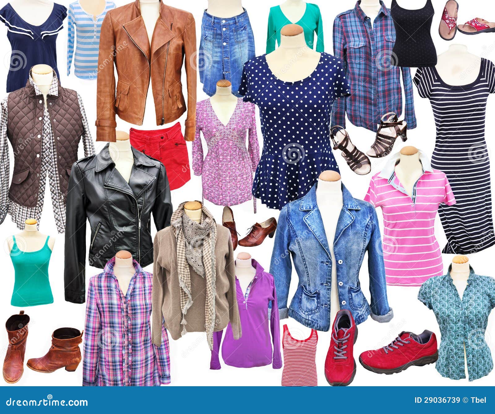 Ropa del ` s de la mujer imagen de archivo. Imagen de camisa - 29036739