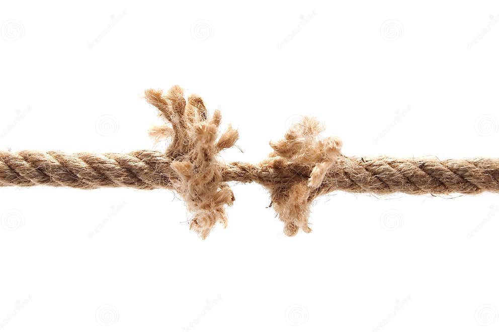 Rope stock photo. Image of attached, separation, thread - 6846682