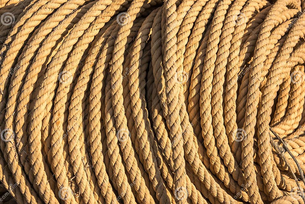 Rope Abstract Background Pattern by Intertwined Strings Stock Photo ...