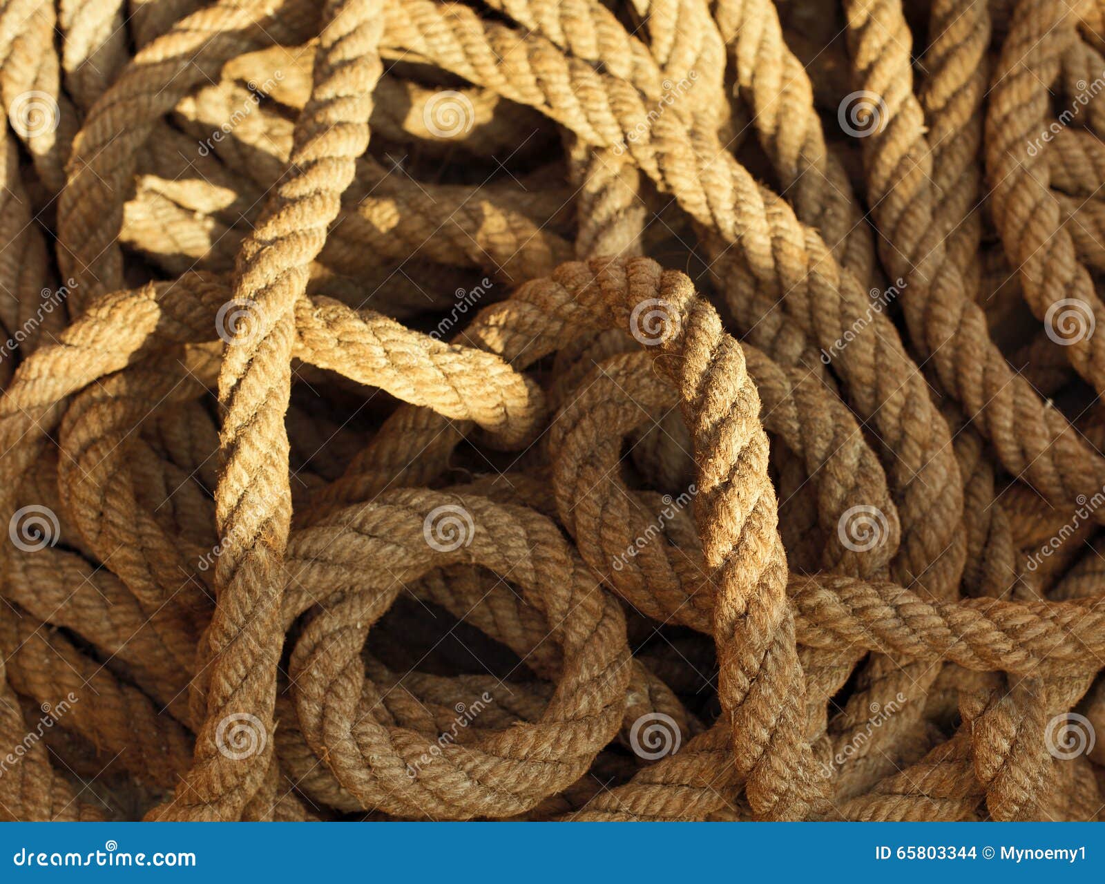 Rope Backgroundwith a Loops Stock Photo - Image of backgroundwith ...