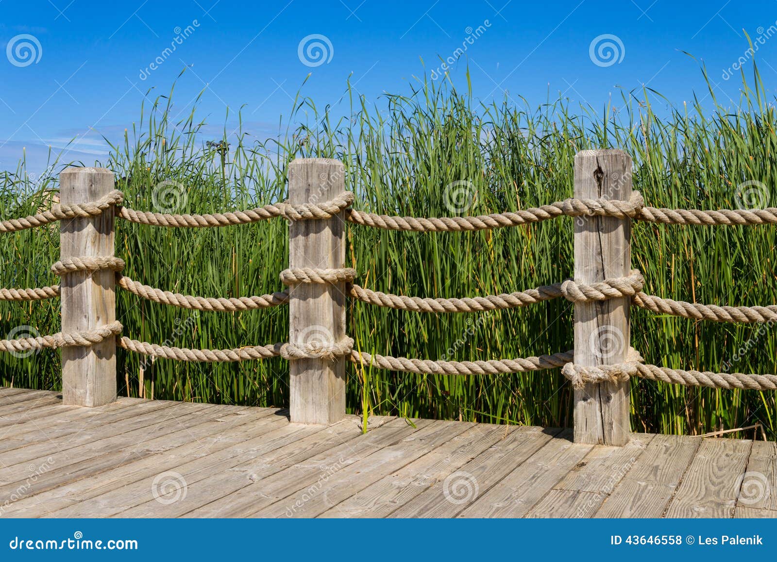 Rope bannister stock photo. Image of wood, background - 43646558