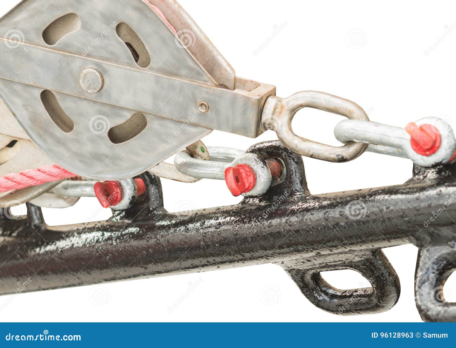 Rope On Blocks Royalty-Free Stock Photography | CartoonDealer.com #14281025