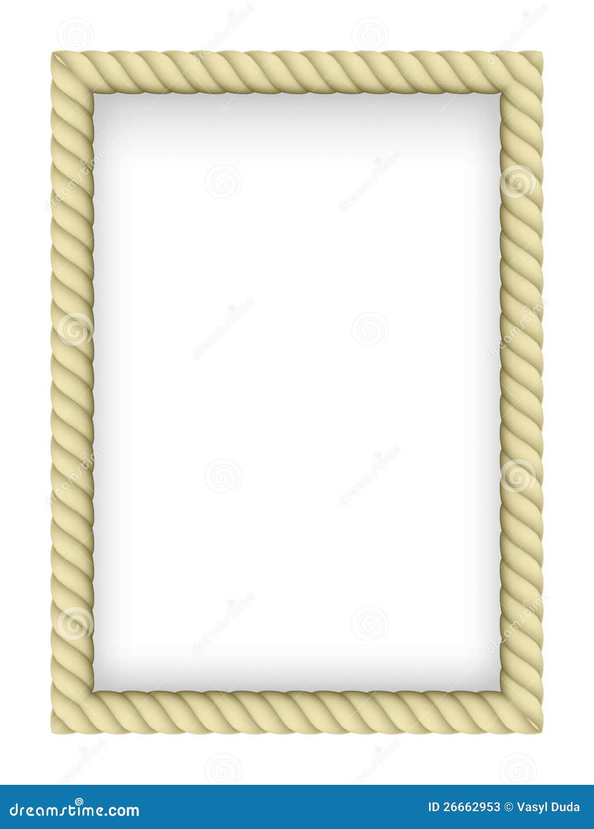 Rectangle Rope Border Png