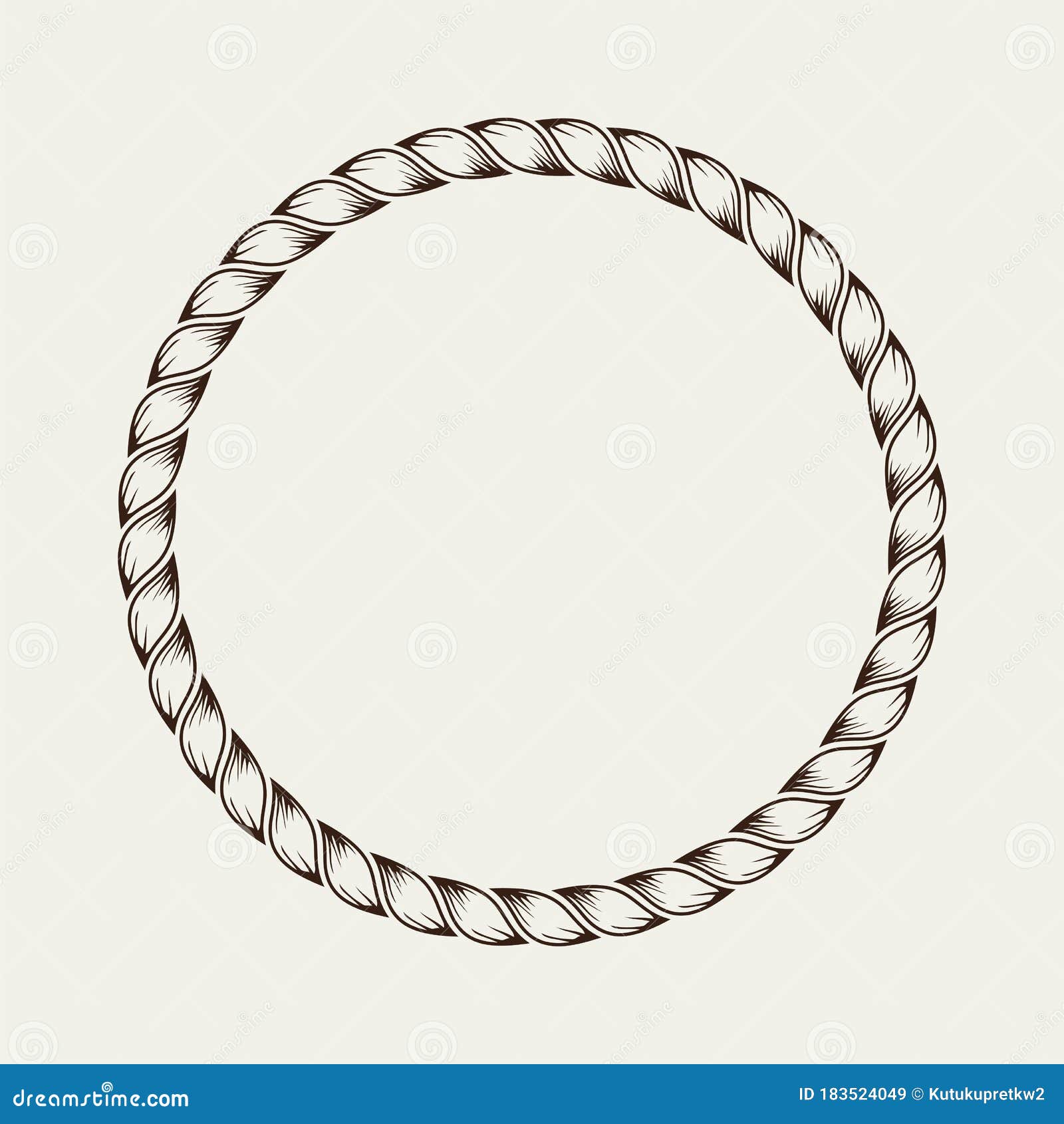 Rope Border Illustrator