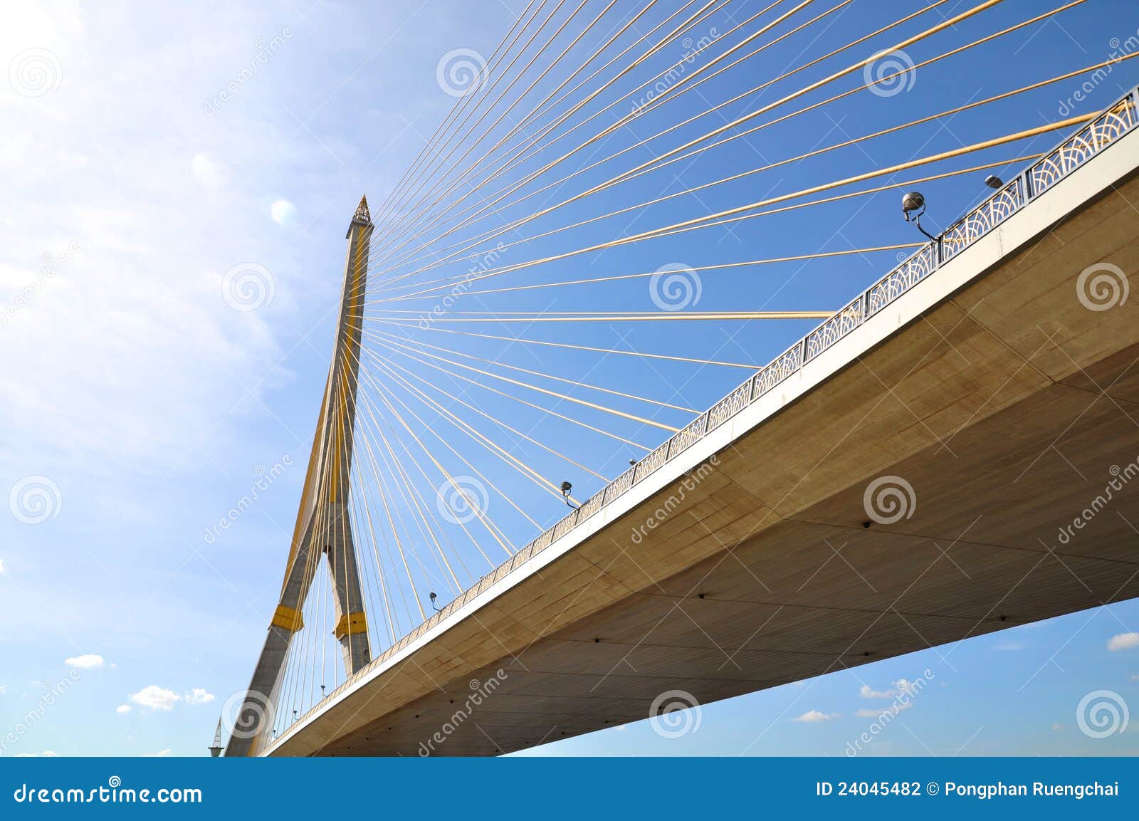 Rope Bridge stock photo. Image of suspension, hanging - 24045482