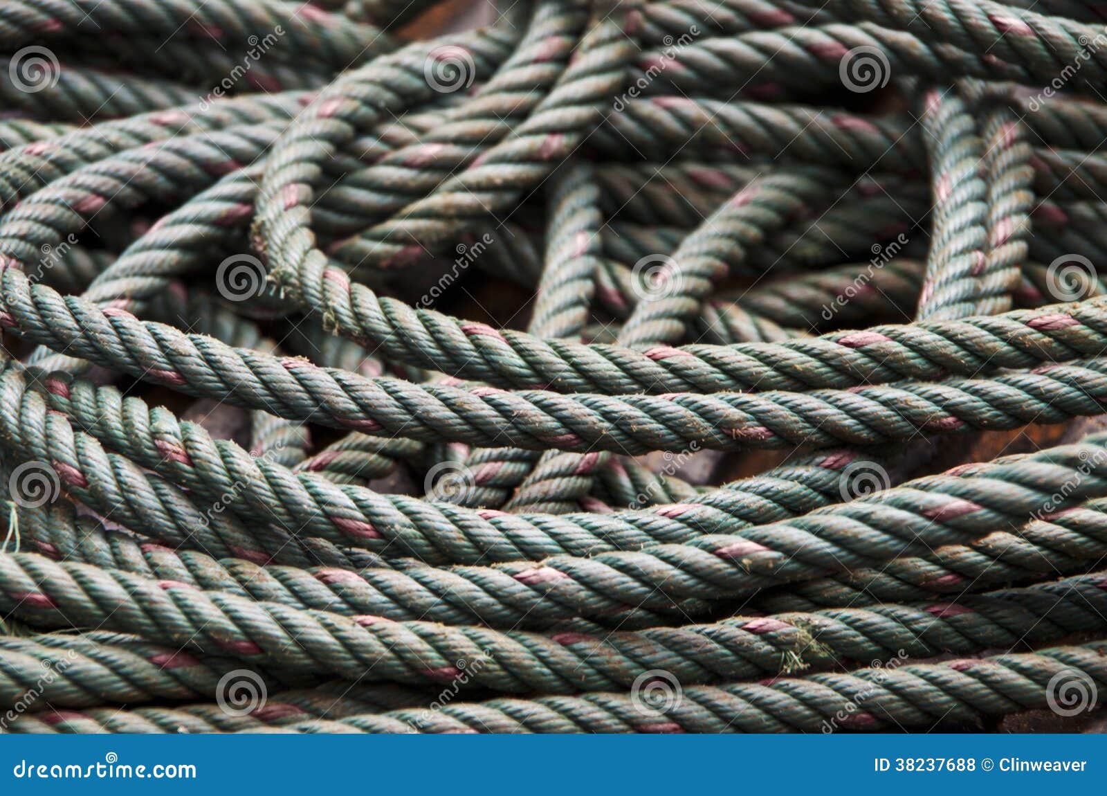 Rope Coil stock photo. Image of colors, entwined, stuck - 38237688