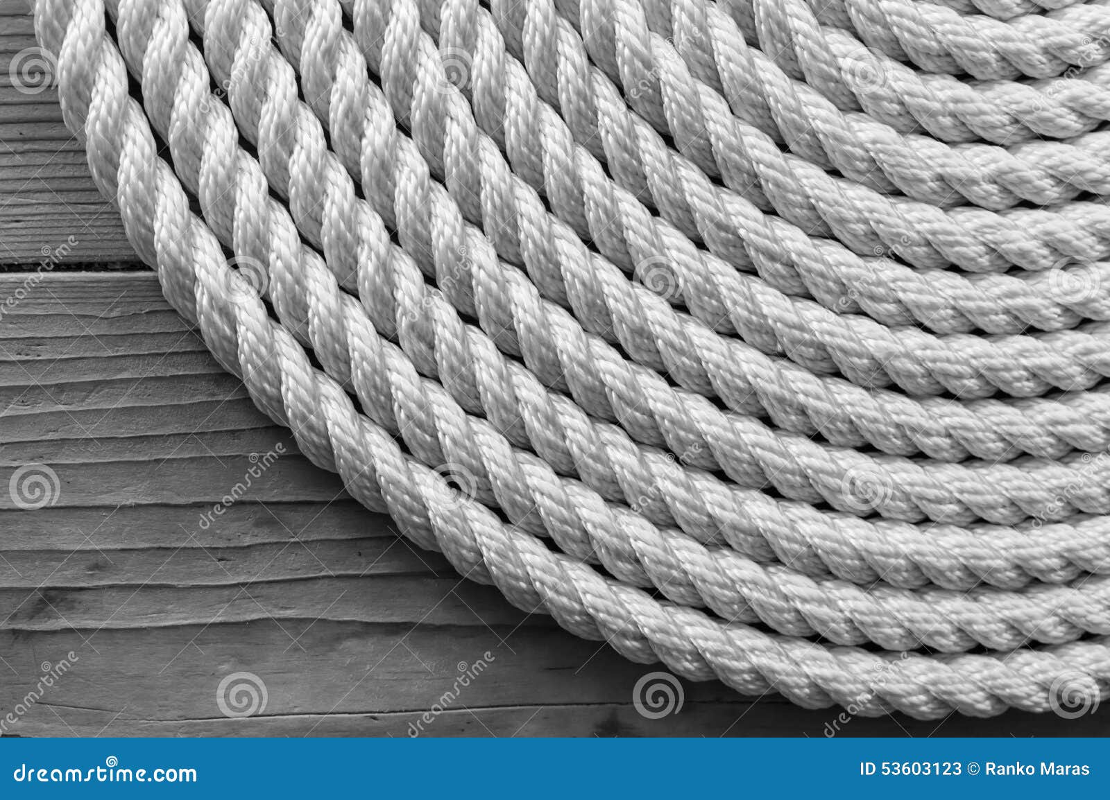 Rope Coil stock image. Image of fitness, luxury, yacht - 53603123