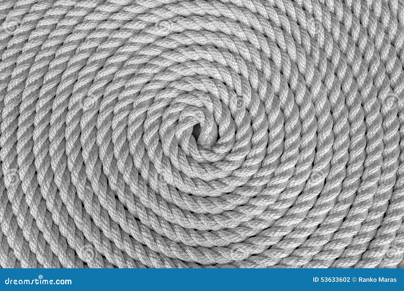 Rope Coil stock photo. Image of pier, vessel, circle - 53633602