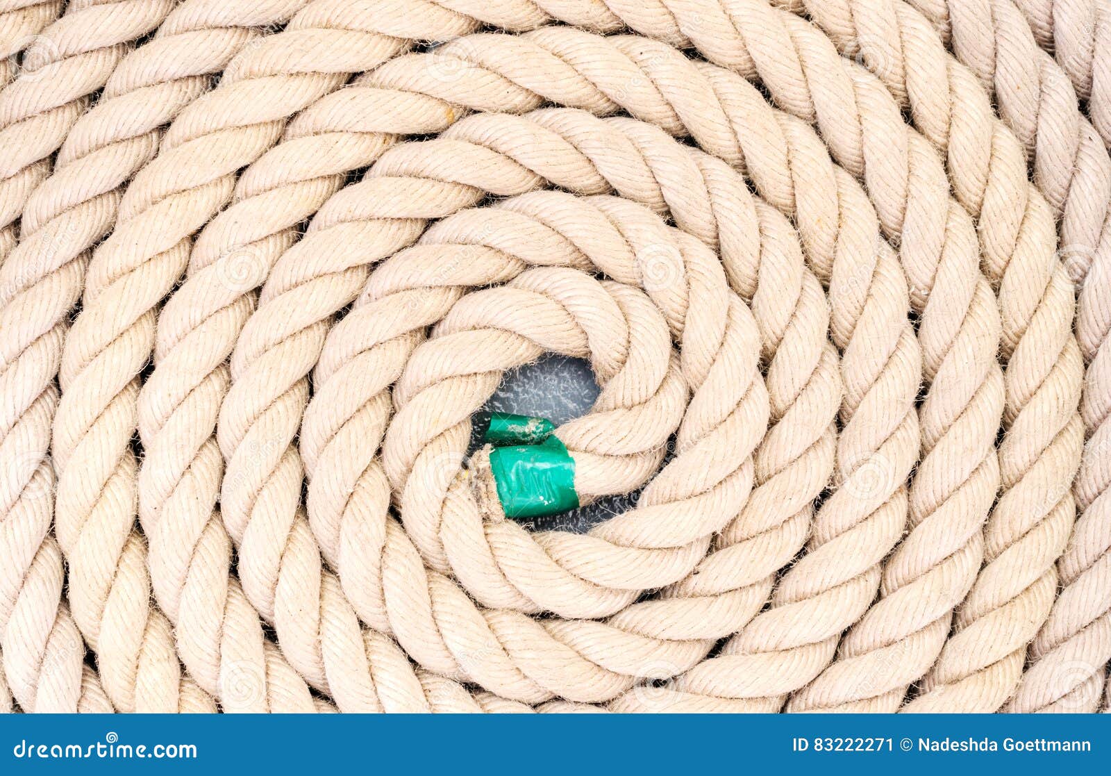 Rope coiled up in circles stock image. Image of nautical - 83222271