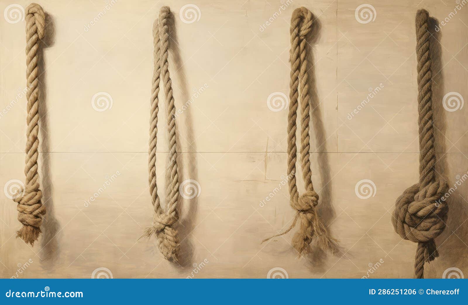 Rope Collection stock illustration. Illustration of element - 286251206