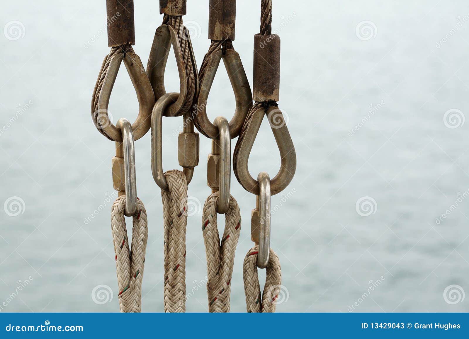 Rope Connectors stock image. Image of connectors, cargo - 13429043