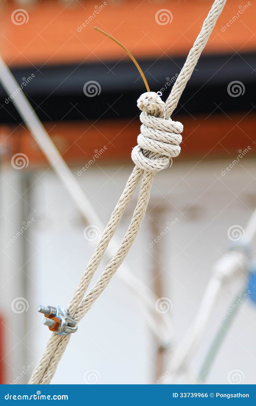 Rope stock photo. Image of security, iron, industry, large - 33739966