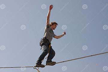 Rope-dancing editorial stock image. Image of vienna, sports - 21293689