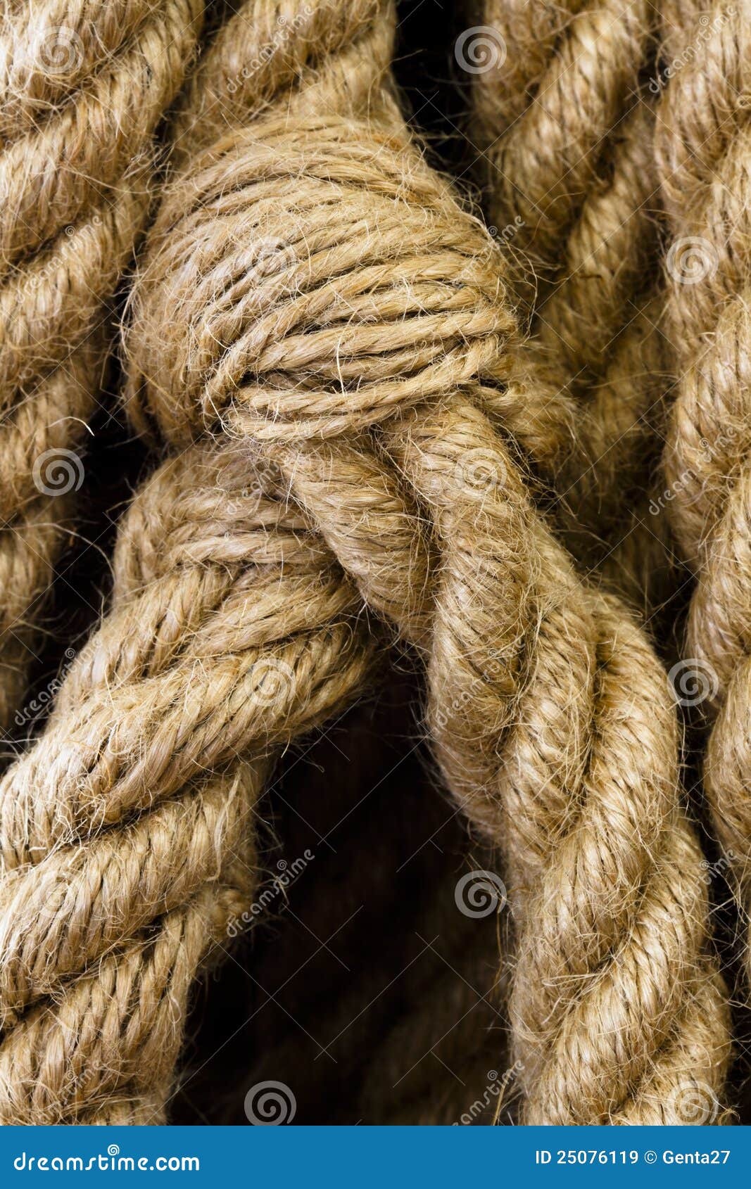 Rope detail stock image. Image of twine, rough, detail - 25076119