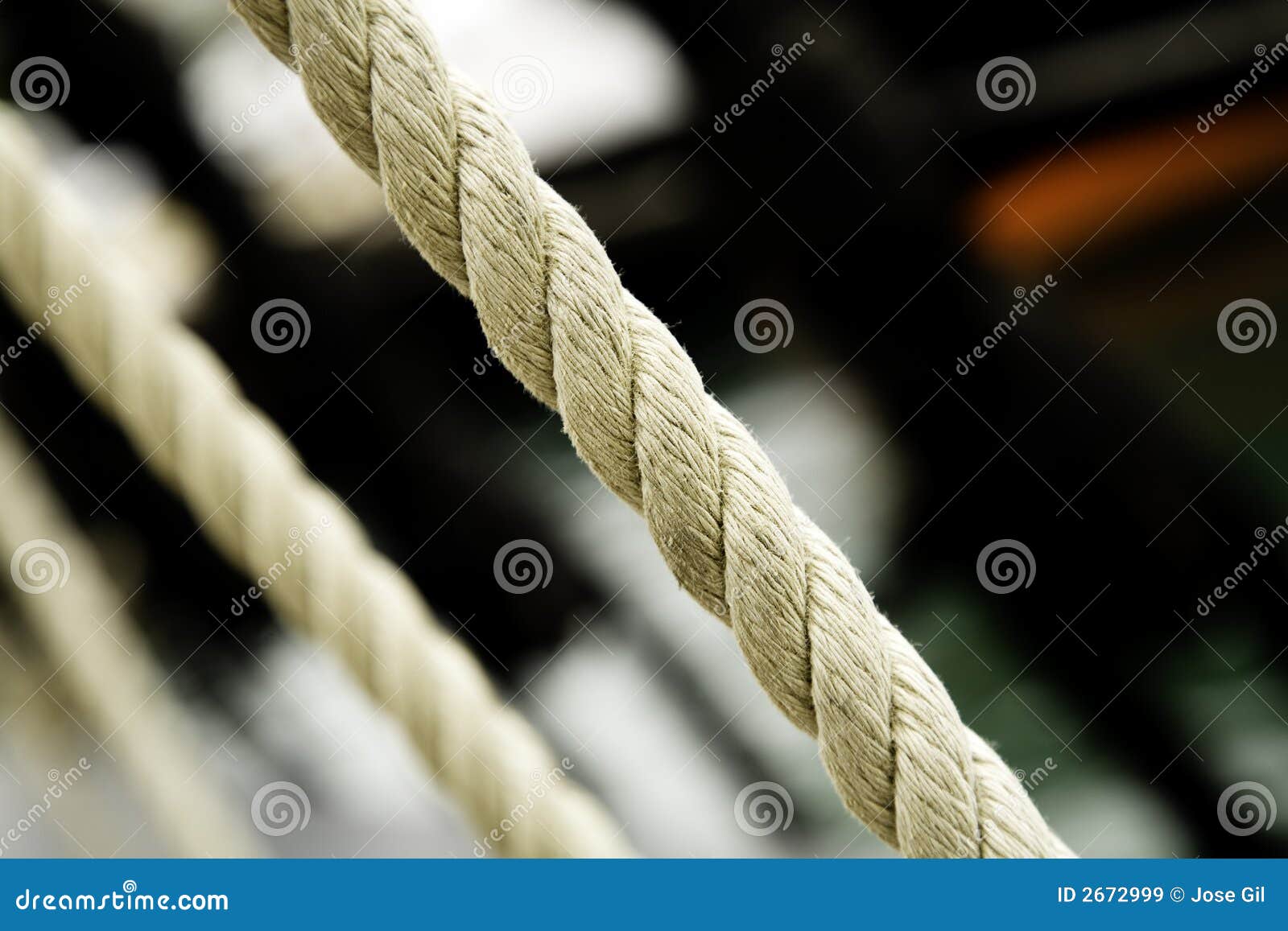 Rope Diagonal stock image. Image of knot, sailboat, sailing - 2672999