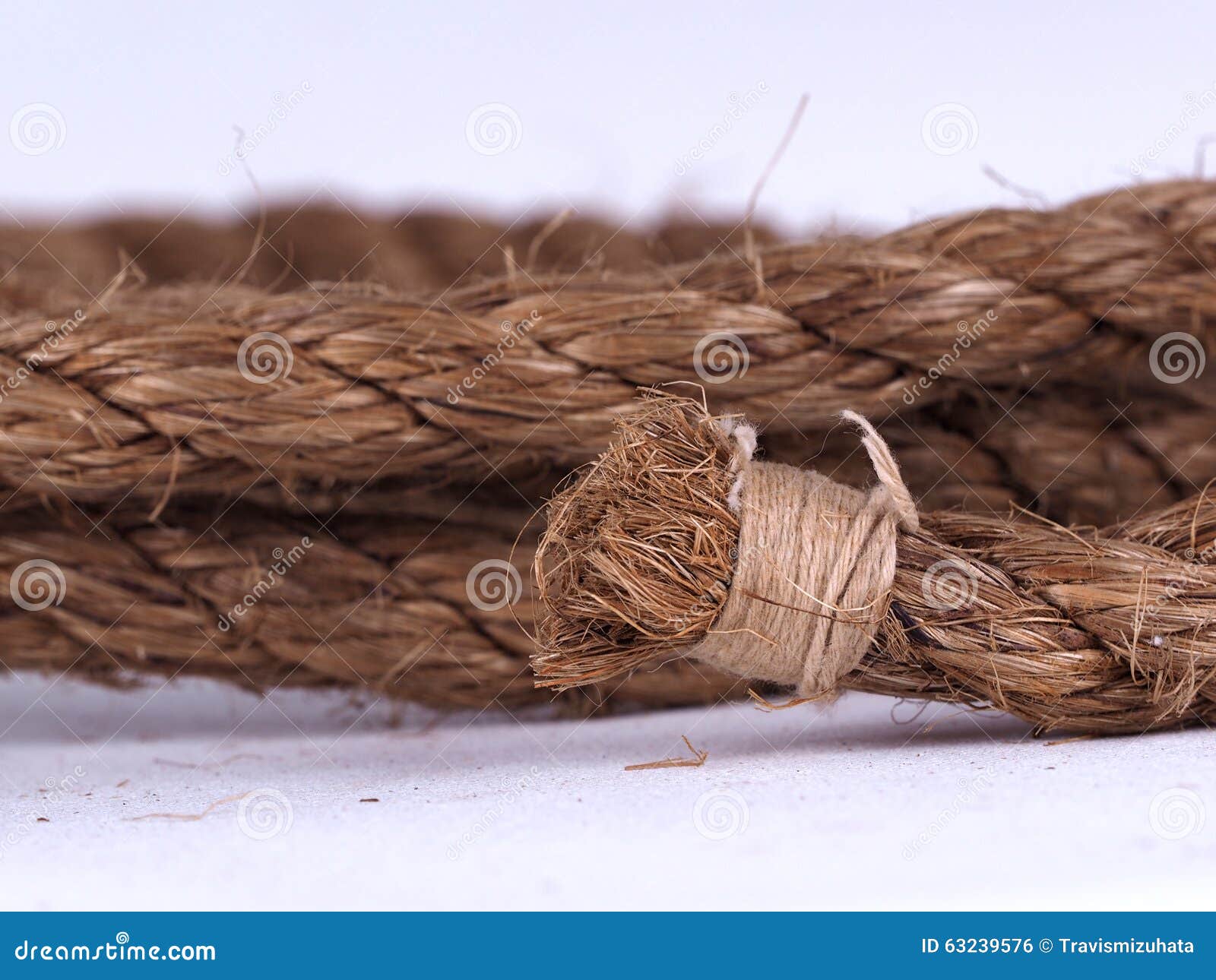 Rope stock photo. Image of manila, brown, tool, tied - 63239576