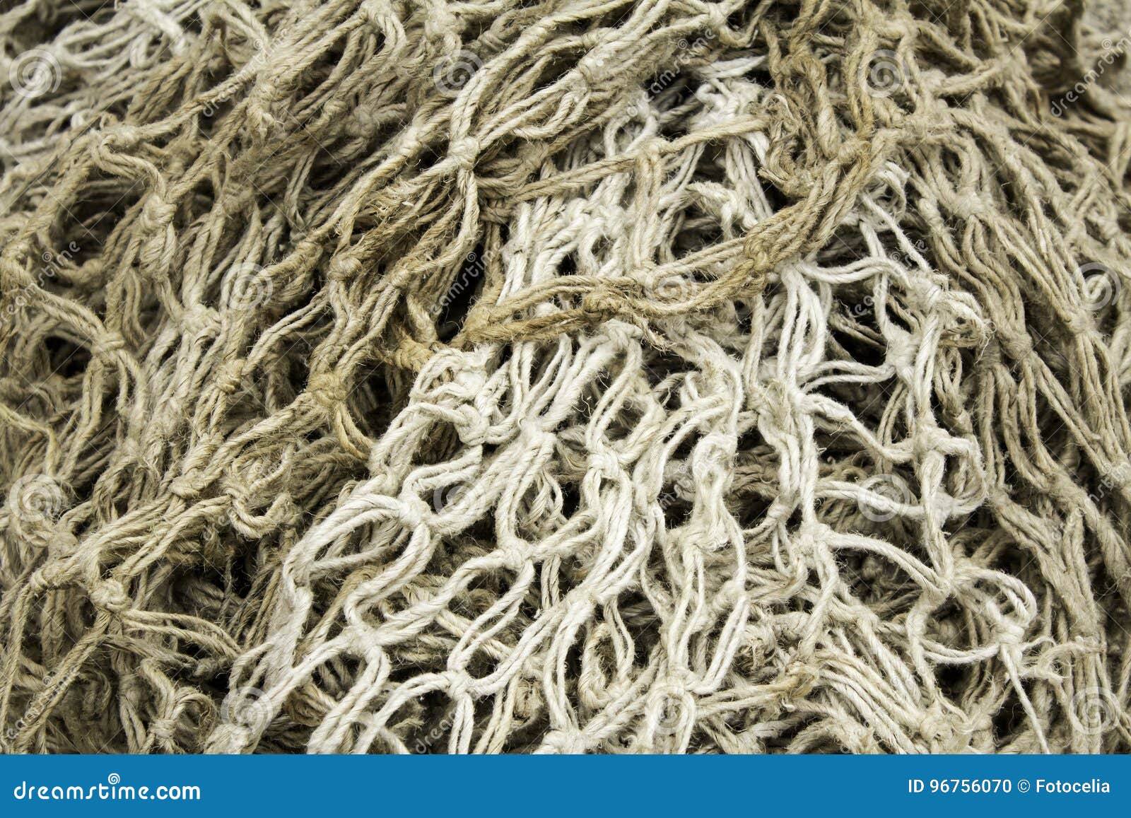 Rope With Fiber Knots Royalty-Free Stock Image | CartoonDealer.com ...