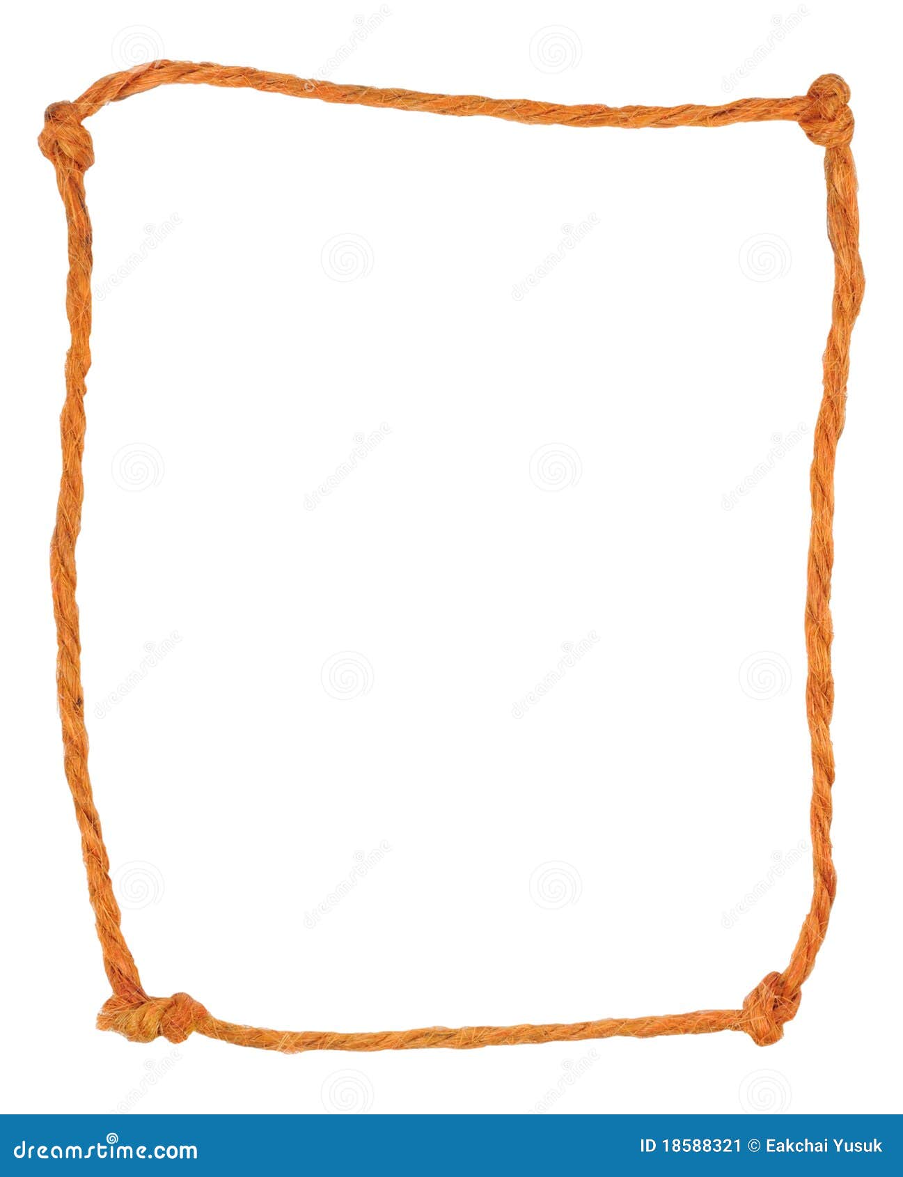 Rope frame stock image. Image of coil, rope, yarn, twisted - 18588321