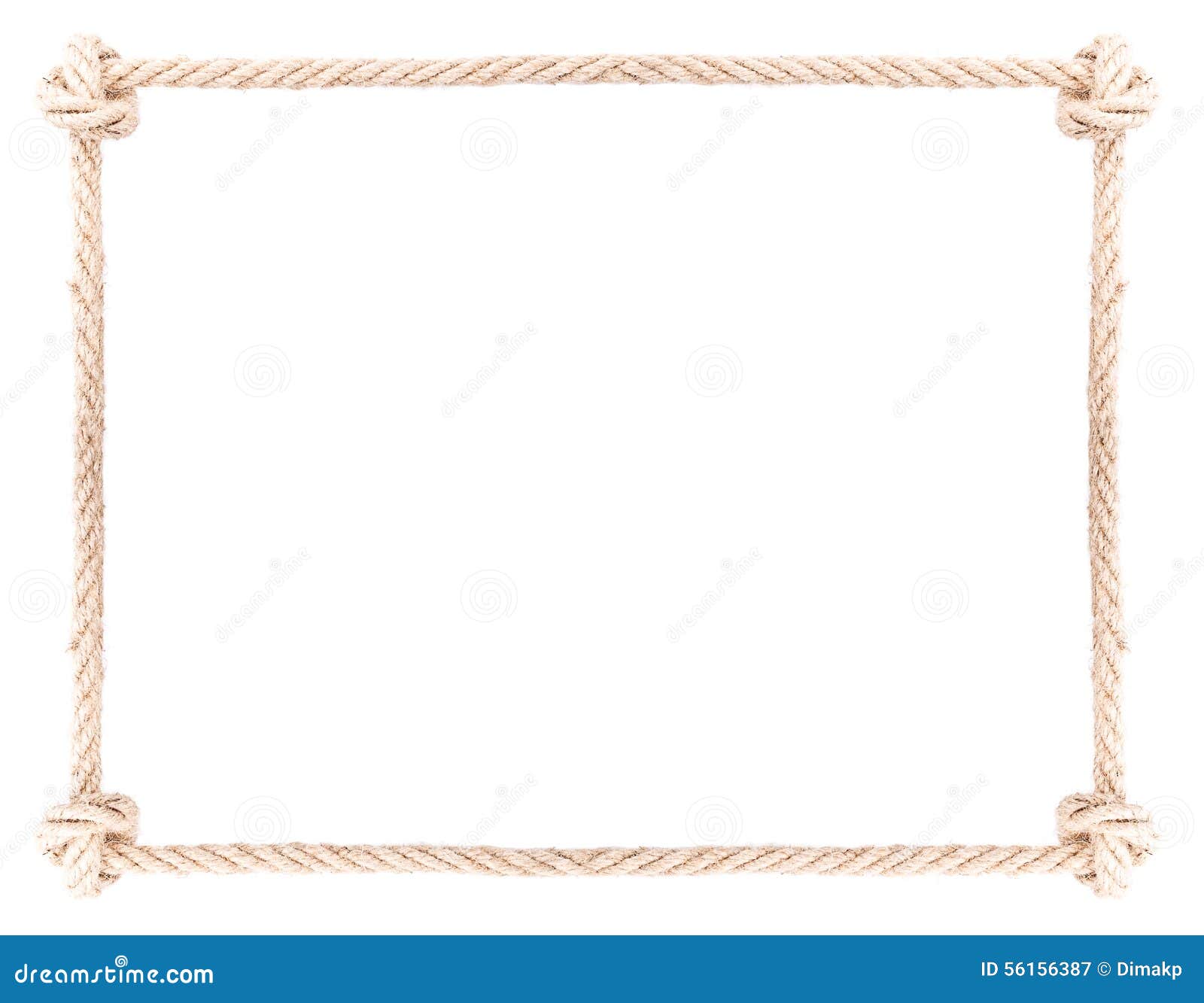 Rope Frame Knot Stock Photo | CartoonDealer.com #56156412