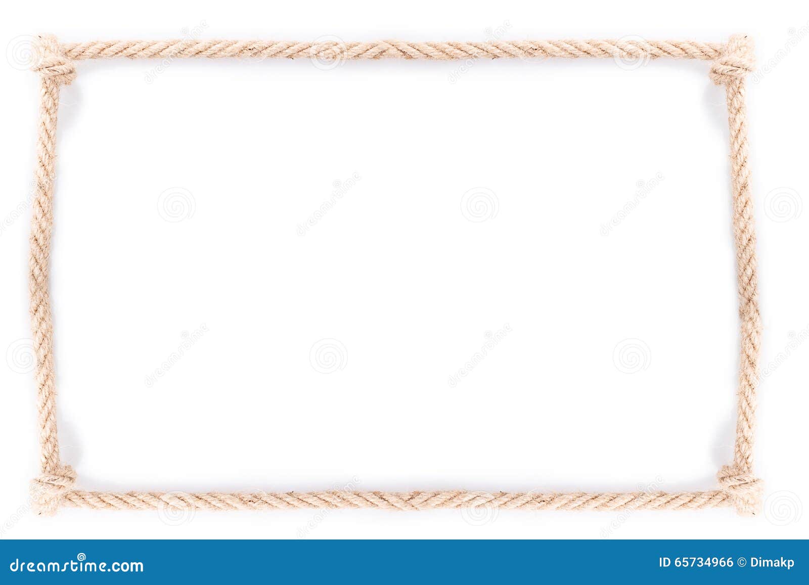 Rope Frame Knot Royalty-Free Stock Image | CartoonDealer.com #65734966