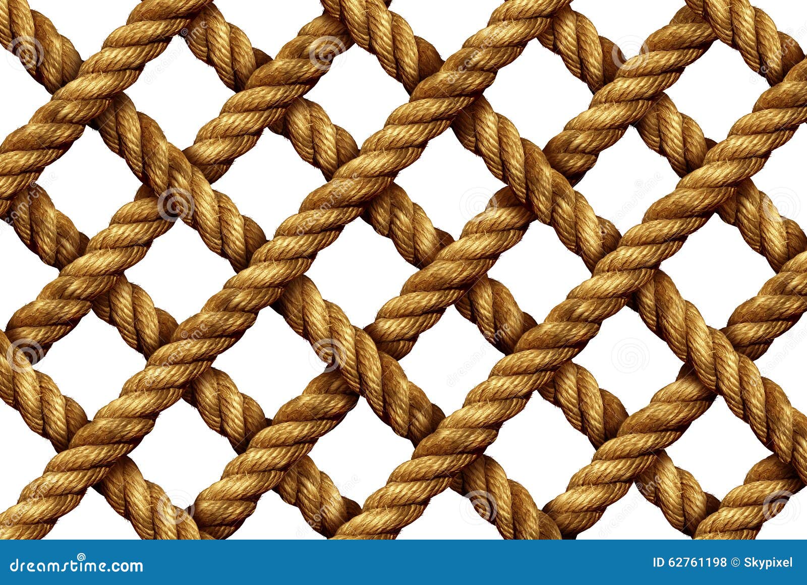 Rope Grid Pattern stock illustration. Illustration of mesh - 62761198